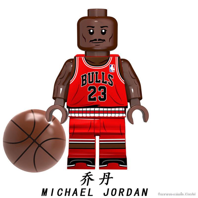 ของเล่นเด็กนักบาสเก็ตบอล NBA Curry Bryant Jordan Xiaoyao James Wade ...