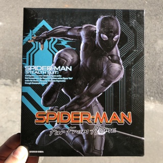 Marvel Spider Man 2 Stealth spiderman Black suit Joints Movable Figure ...