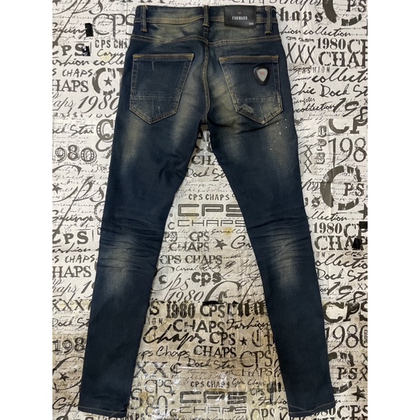 CPS CHAPS FORWARD NO.7 SIZE 28 กางเกงยีนส์ผู้ชาย เดฟชาย ผ้ายืดมาก (แชปส์) สภาพใหม่มาก รุ่นพี่ตูน ...