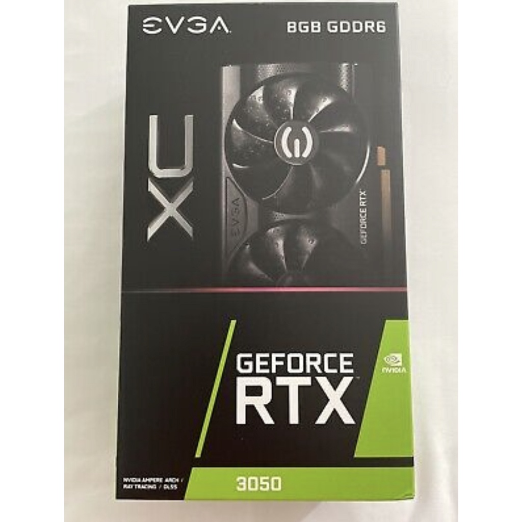 EVGA GeForce RTX 3050 8GB XC Black Gaming GDDR6 Graphics Card | Shopee ...