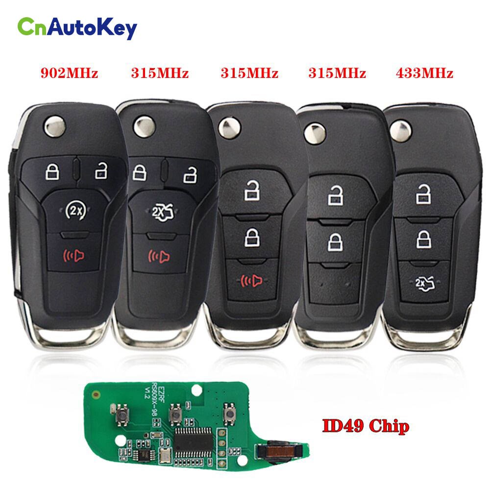 CN093005 Original 4 Button Smart Key For Ford Lincoln Remote Frequency ...
