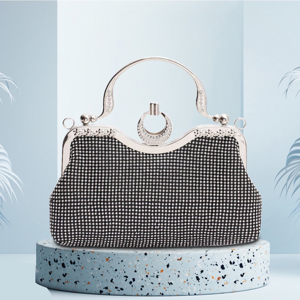 BSequin Clutch Purses for Women Wedding Party Rhinestones Evening ...