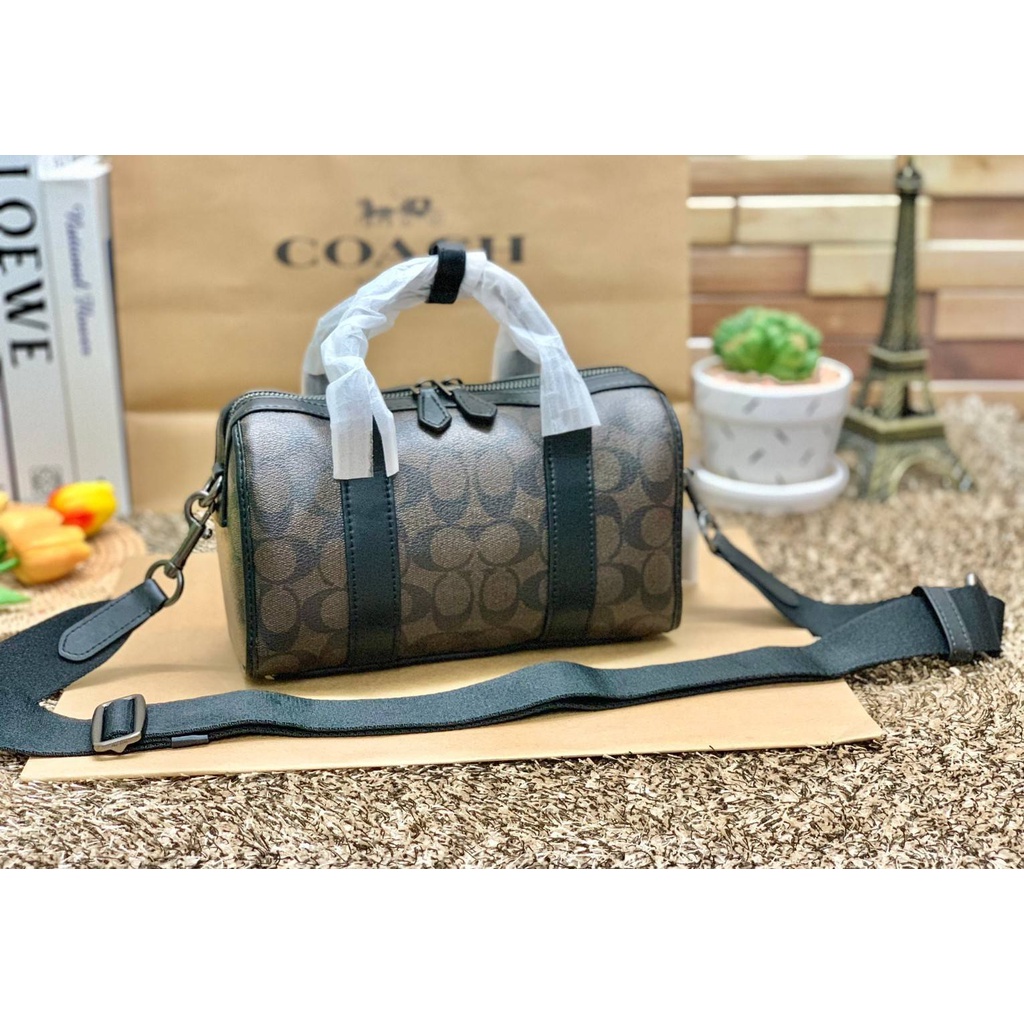 ของแท้ COACH GOTHAM DUFFLE 24 IN SIGNATURE CANVAS (COACH CA186) - coach_outletbagg2 - ThaiPick