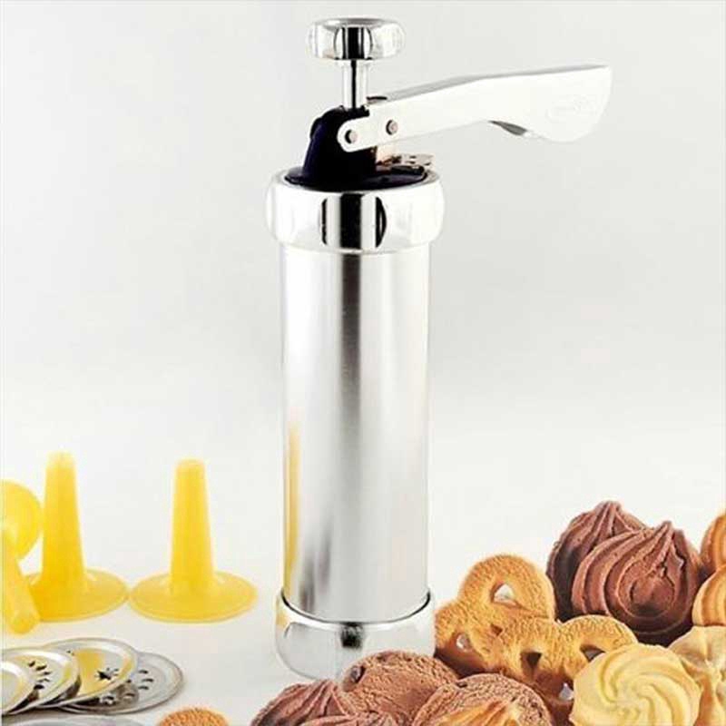 Manual Cookie Press Stamps Set Baking Tools 24 In 1 With 4 Nozzles 20 ...