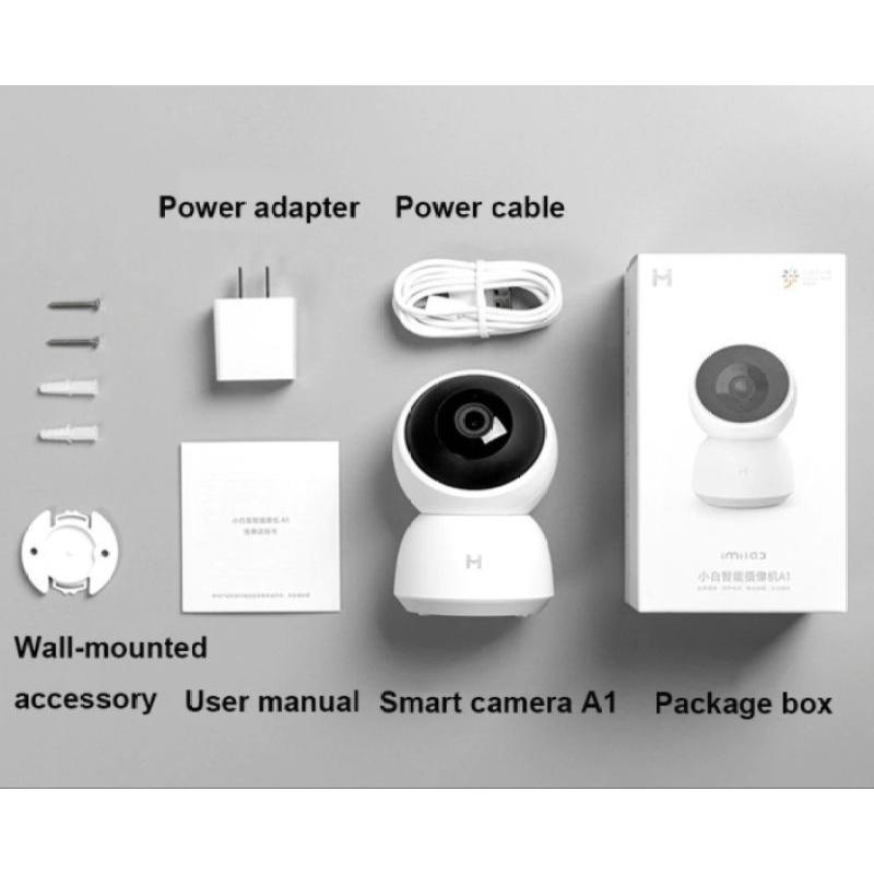กล้องวงจรปิด Xiaomi IMILAB A1 IP Camera 2K 1296P HD 360องศา กล้องวงจร ...