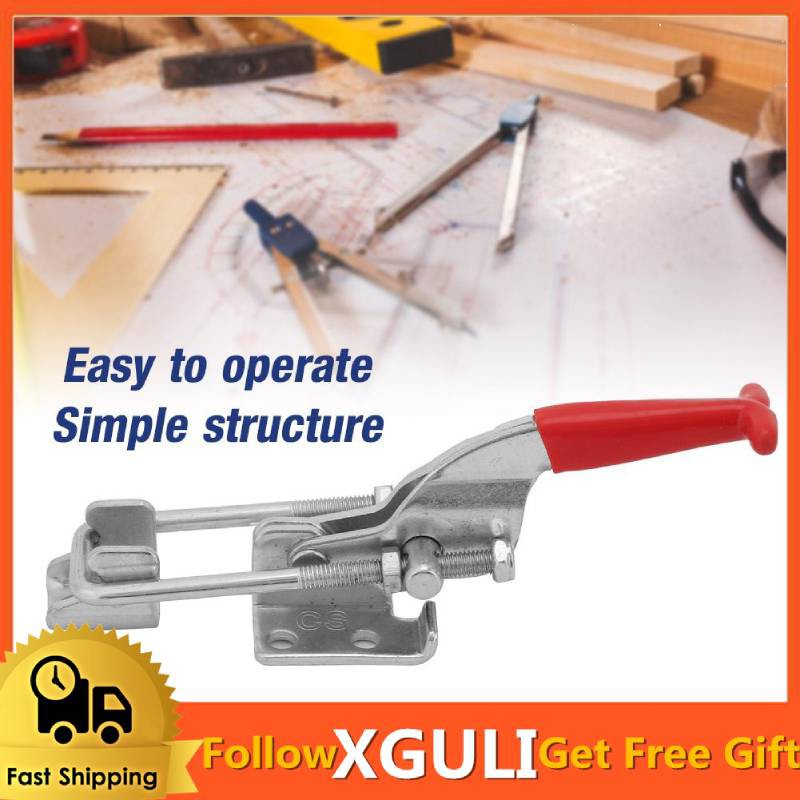 Metal 318Kg 701-Pound Holding Capacity Latch Action Toggle Clamp ...