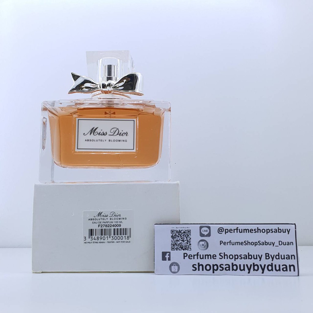 PRน้ำหอมแท้ Christian Dior Miss Dior Absolutely Blooming Eau De Parfum ...