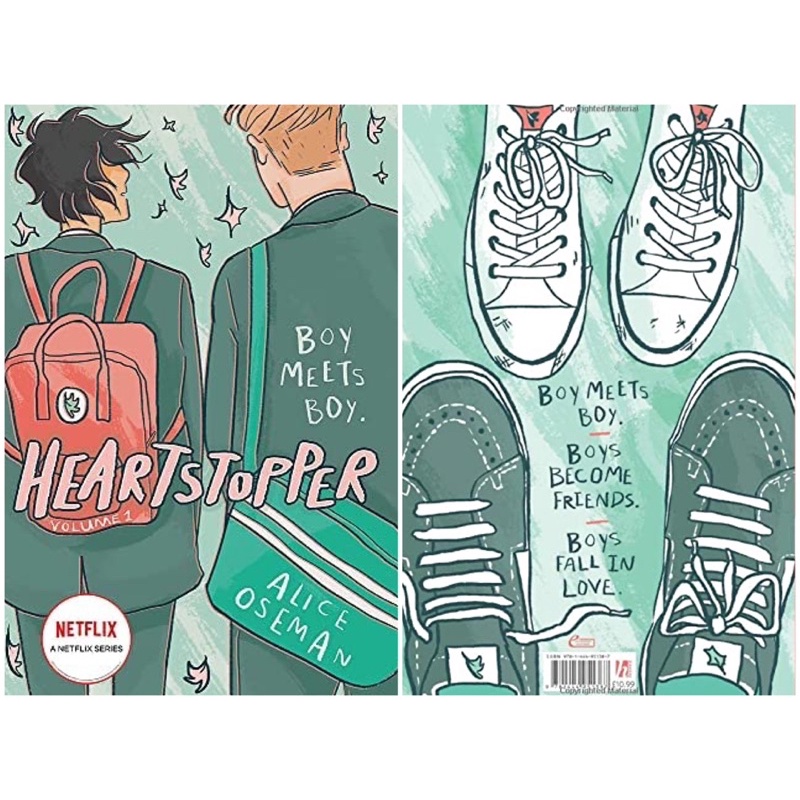 หนังสือภาษาอังกฤษ Heartstopper Volume 1 2 3 4 Alice Oseman yearbook ...