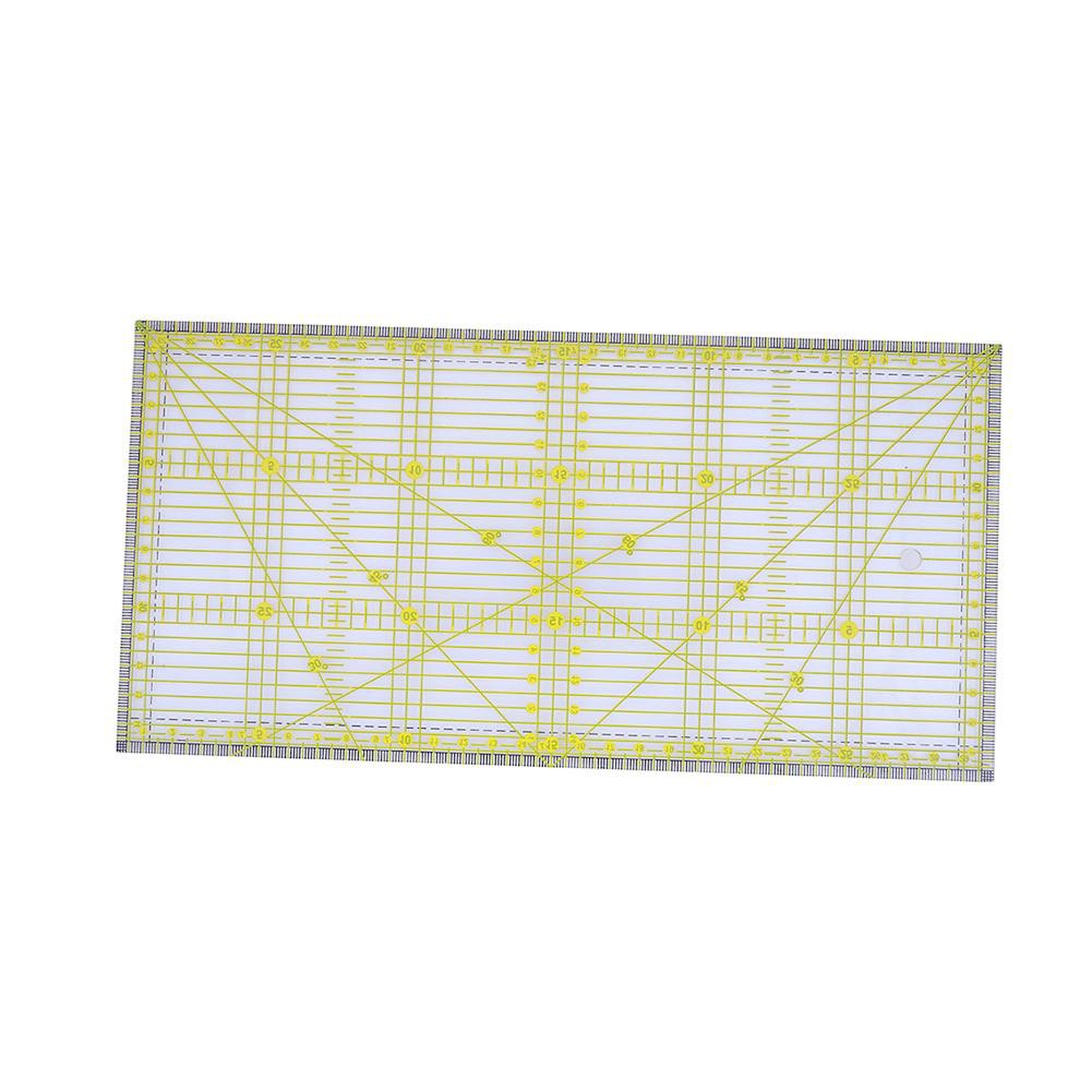 ACT 30 X 15cm Durable Clear Acrylic Quilt Ruler Handmade Patchwork ...