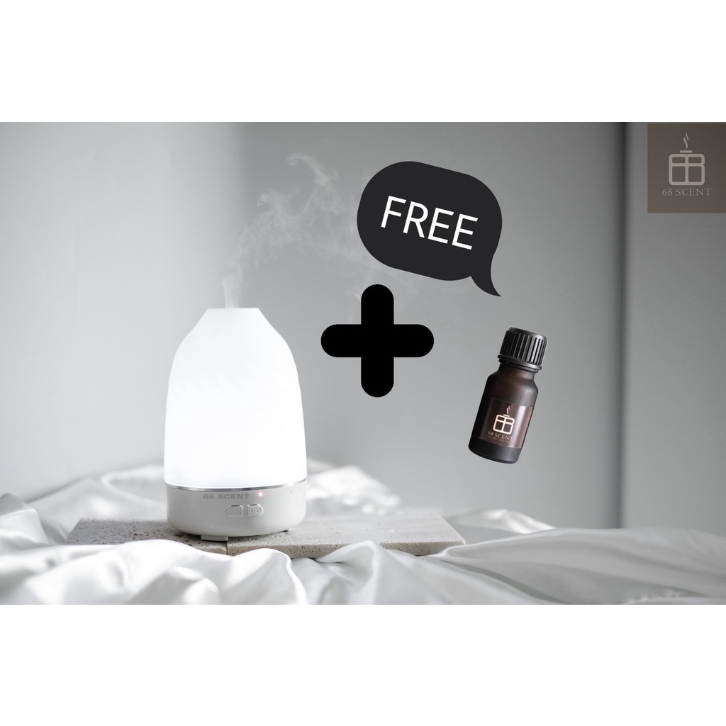 NEW Ultrasonic Aroma Diffuser 2022 เครื่องเล็กกระทัดรัด น้ำมันหอมระเหย ไฟแต่งห้อง หอม โคมไฟ ...