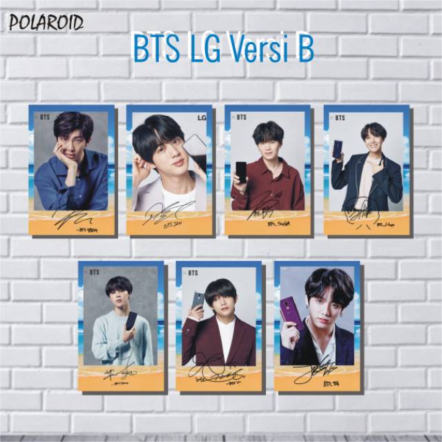 Polaroid Kpop Bts Cf Lg (+ Ttd) โพลารอยด์ Kpop Bts สําหรับตกแต่ง ...