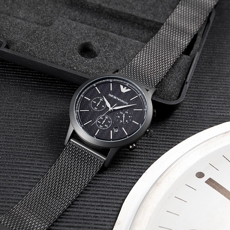 Emporio Armani 100 เดิม AR2498-Brand นาฬิกา AR นาฬิกาผู้ชายพร้อมที่จะ ...