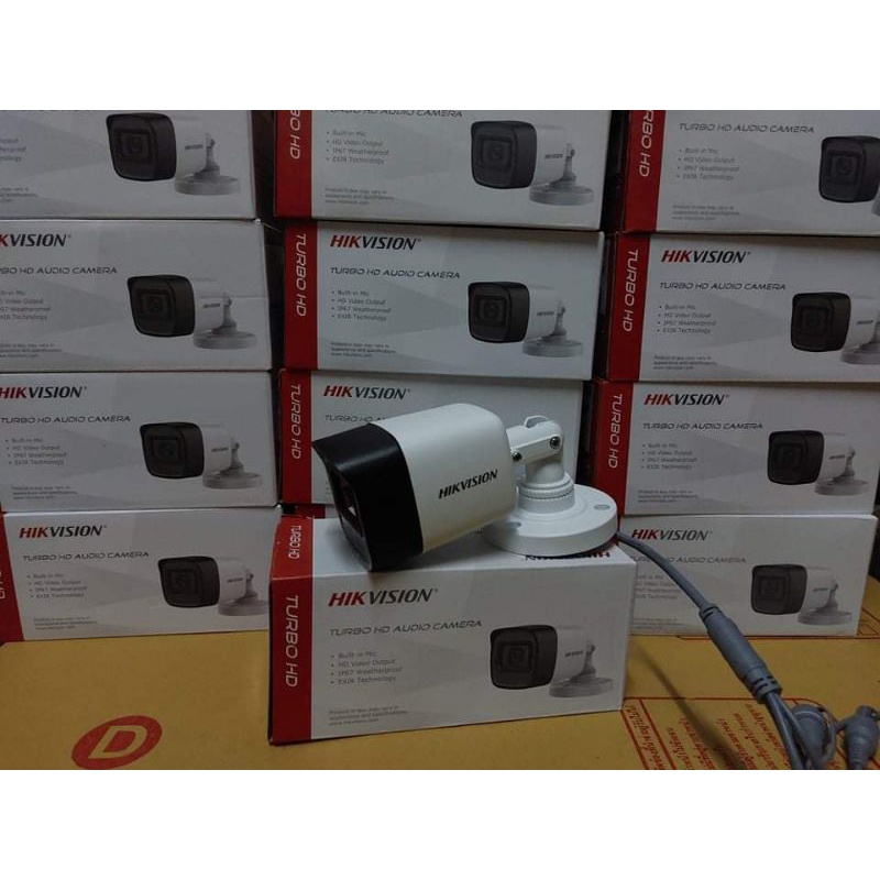 กล้อง HikVision DS-2CE16D0T-ITFS เลนส์ 3.6mm. ( 2 ล้าน กระบอก มีไมค์) | Shopee Thailand