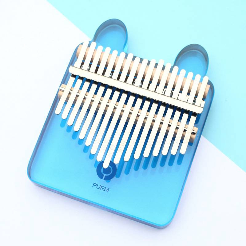 PURM นิ้วหัวแม่มือเปียโน kalimba เมษายนยาง 17 ที่สำคัญ kalimba ...