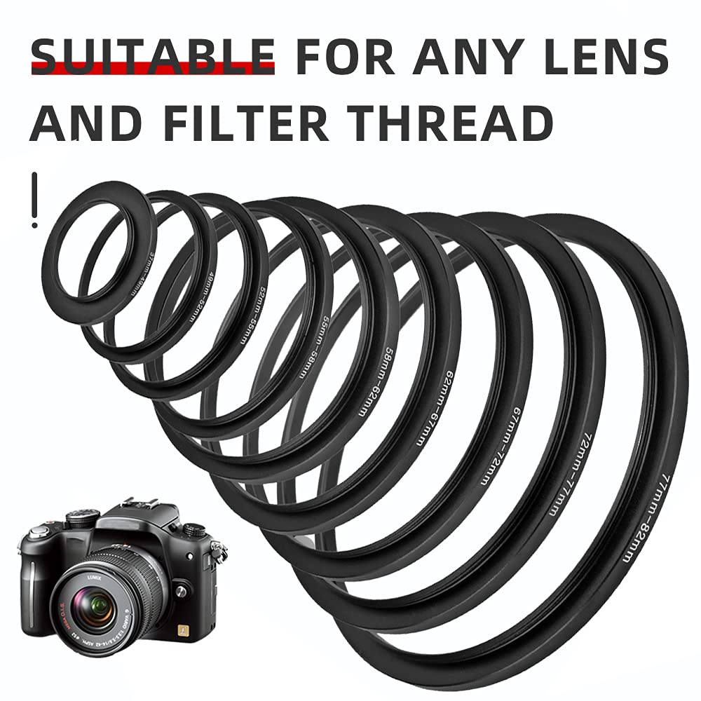32 27 32mm 27mm 32mm To 27mm Metal Step Up Rings Lens Adapter Filter ...