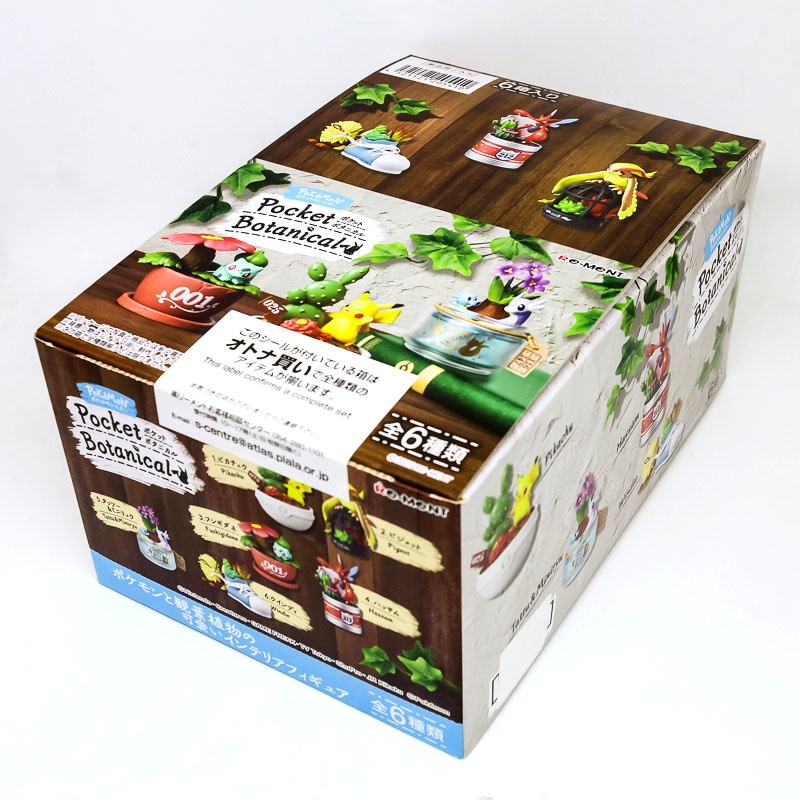 พร้อมส่ง Re-Ment Pokemon Pocket Botanical 6 แบบ-ขายยกชุดรีเมนท์โปเกมอน ...