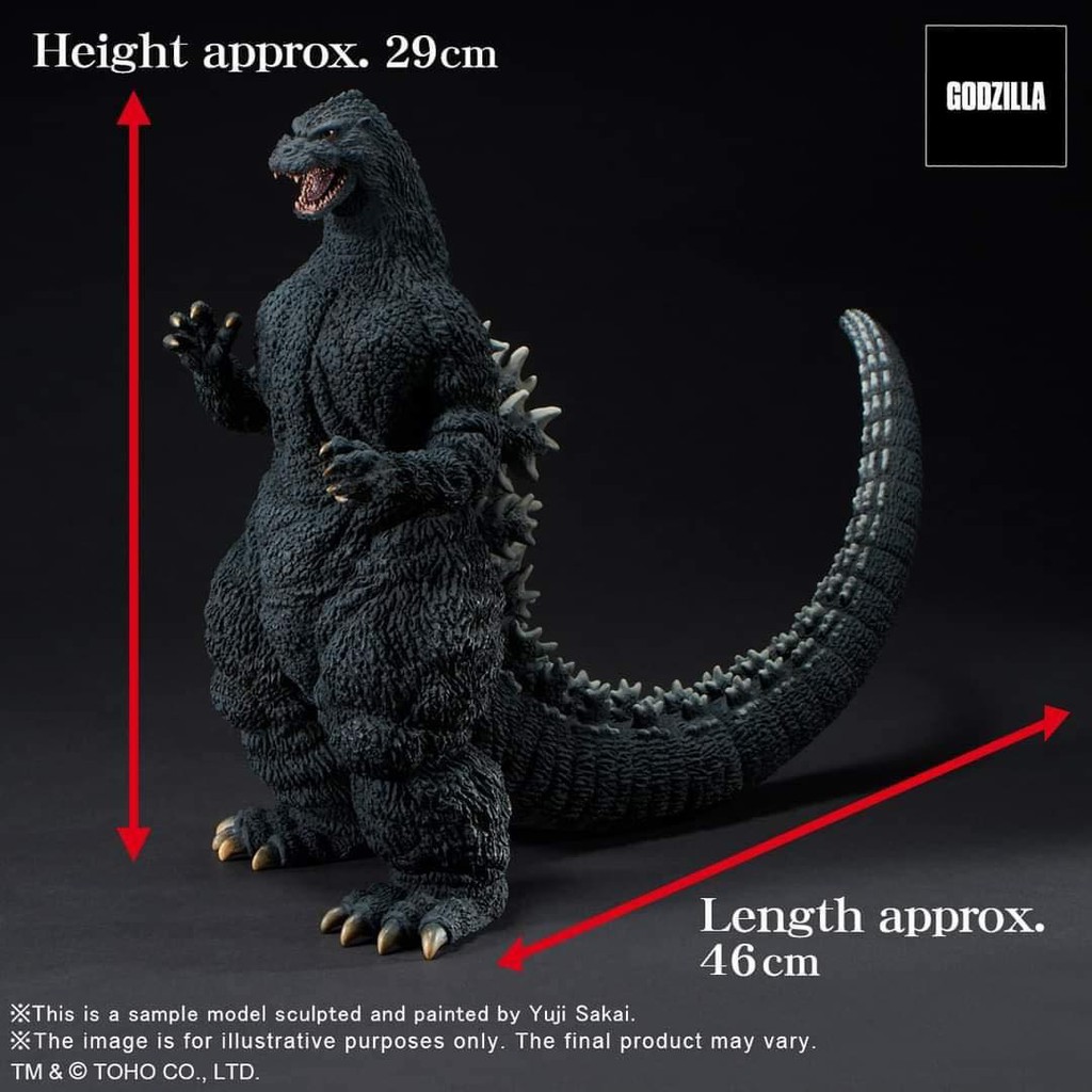 X-Plus Godzilla 1991 "The Fierce Battle of Abashiri" Yuji Sakai Model ...