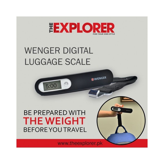 WENGER Digital Luggage Scale เครื่องชั่งกระเป๋าดิจิตอล วัดน้ำหนักได้ถึง ...