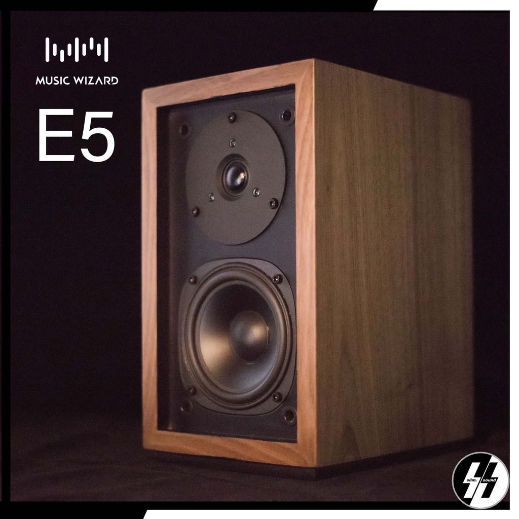 ลำโพง | Music Wizard - E5 | 5-inch Bookshelf Audiophile Speaker ...