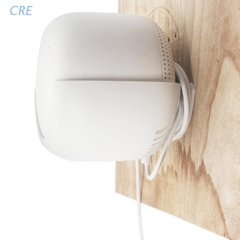 CRE For -Google Nest Wifi White Wall Mount Bracket with Cable Winder ...