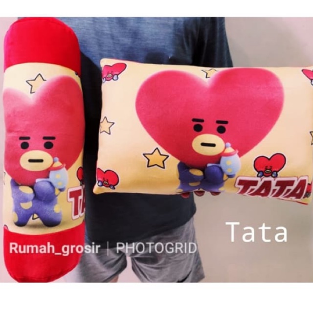Tata Love Bts Bt21 Kpop Bolster หมอนลายศิลปินเกาหลี - crossline.th ...