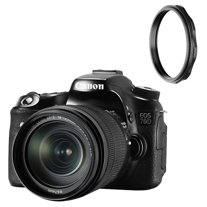 SLR Camera Magnetic Filter Adapter Ring Lens Filter Quick Switch ...