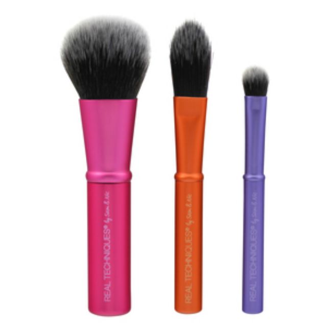 Real Techniques เซท Mini Brush Trio set - beautymaniashop - ThaiPick