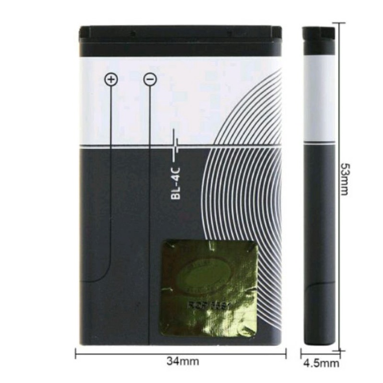 แบตเตอรี่ Nokia BL-4C/Battery Nokia BL-4C/ แบตโนเกีย bl4c | Shopee Thailand