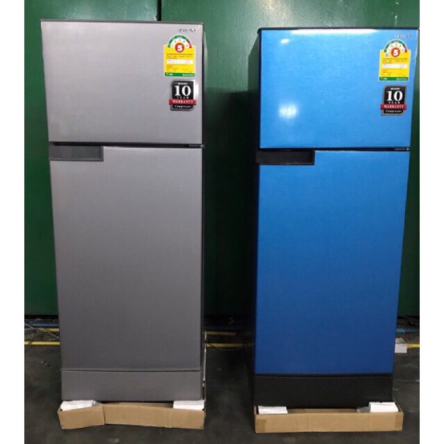 SHARP ตู้เย็น 2 ประตู (5.9 คิว) สีเงิน รุ่น SJ-C19E-WMS - mittvshop - ThaiPick