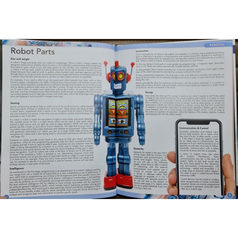 Discover Robotics book (Wonder of Learning) - jollybooks - ThaiPick