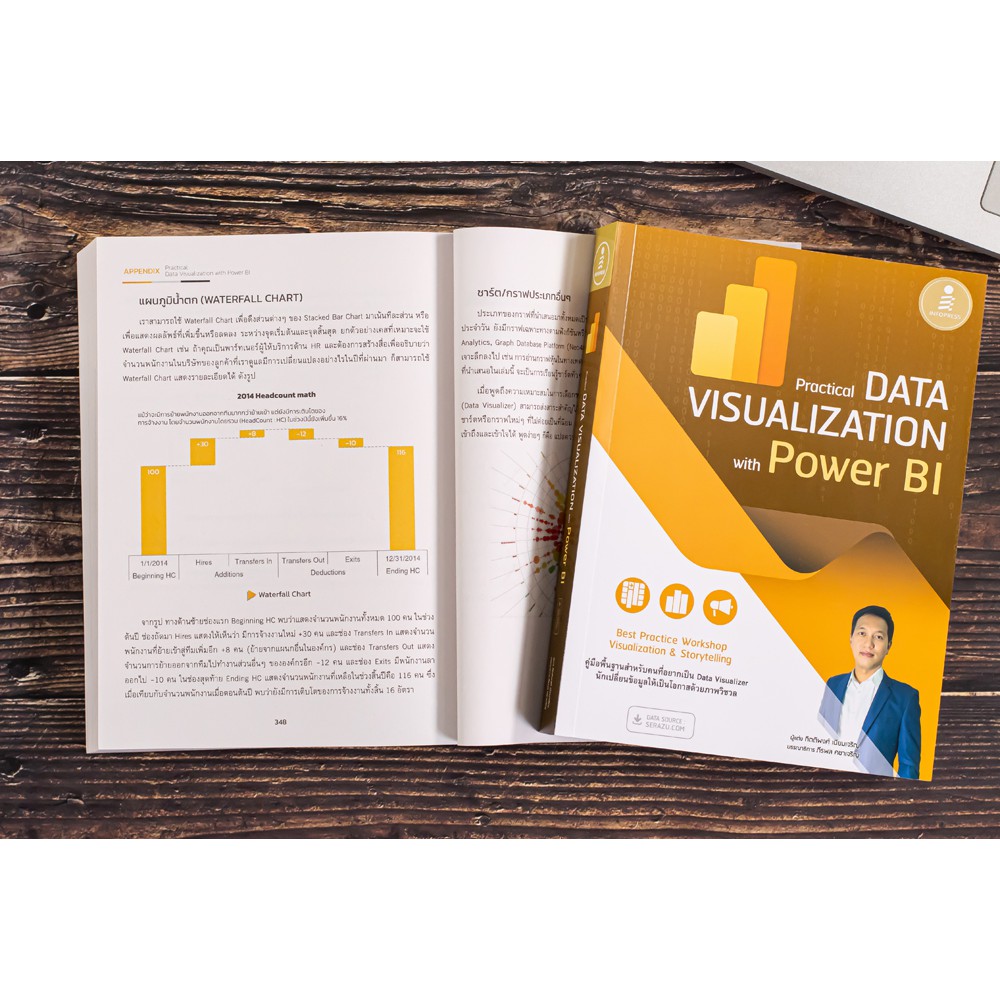 หนังสือ Practical Data Visualization with Power BI 9786164872257 - thaibookoutletmall - ThaiPick