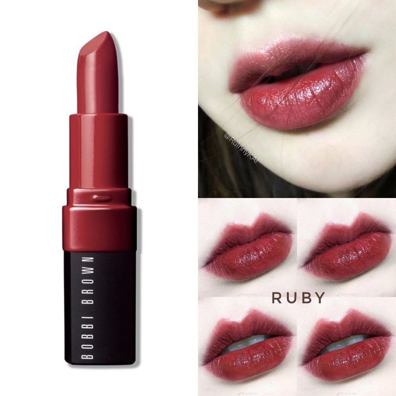 พร้อมส่ง????Bobbibrown crushed lip color - Ruby - pp_seekskincare ...