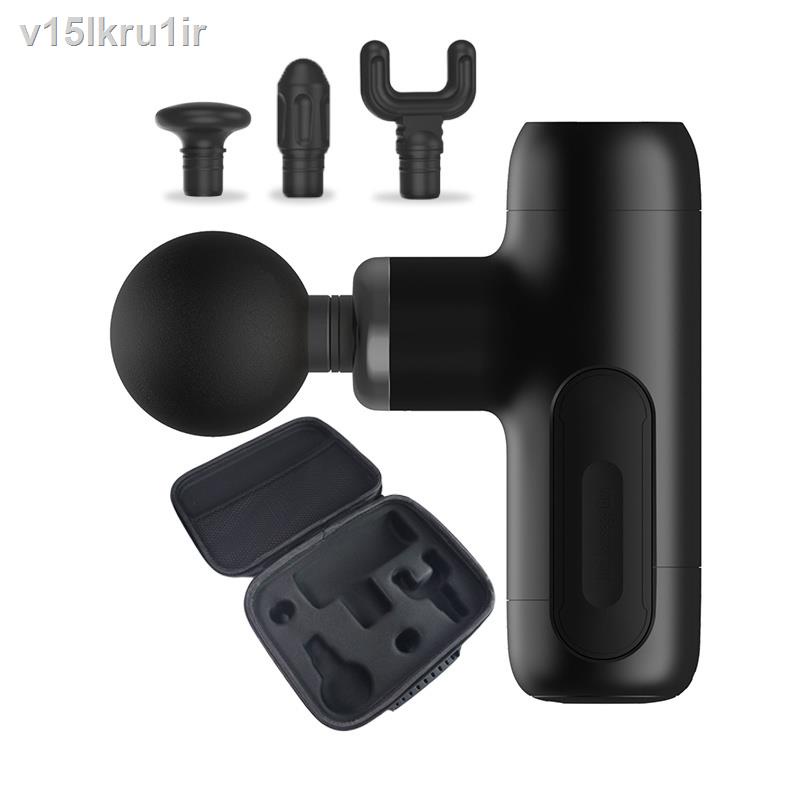 New Model Mini Massage Gun Strong Vibration Deep Muscle Fascial Gun ...