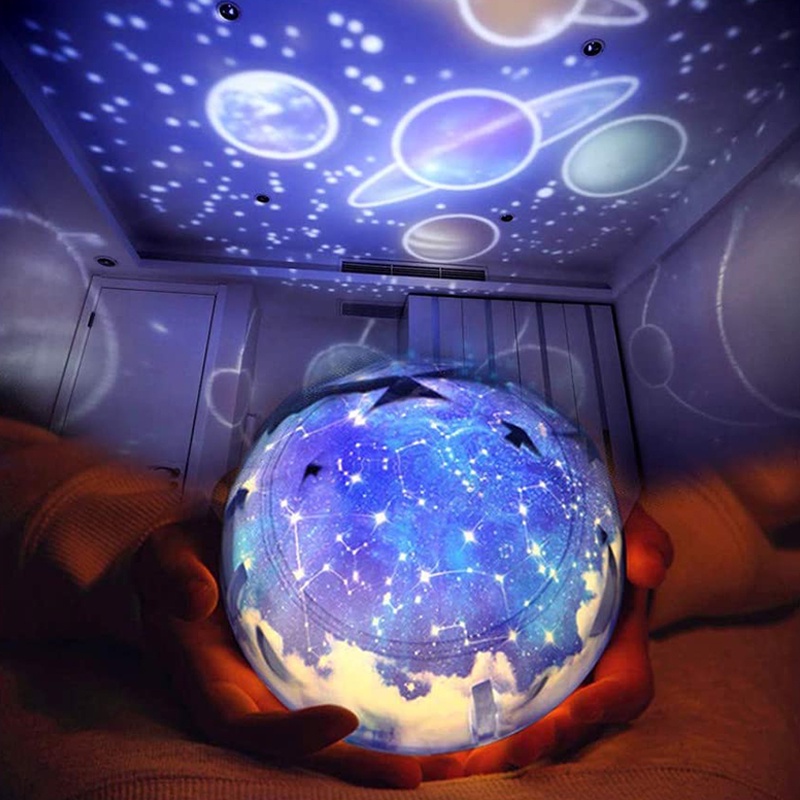 Galaxy Star Projector Universe Star Night Lamp Creative Magic House ...
