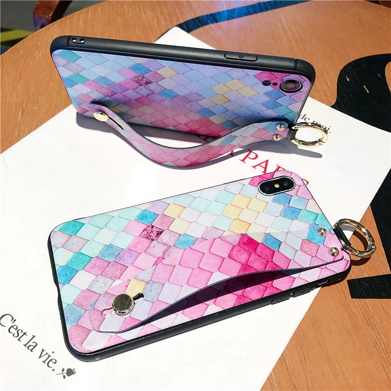 เคสโทรศัพท์มือถือ Tpu ลายตารางหลากสีสําหรับ Iphone 7 8 Plus Iphonex Xs Max Xr - raincoo1.th ...