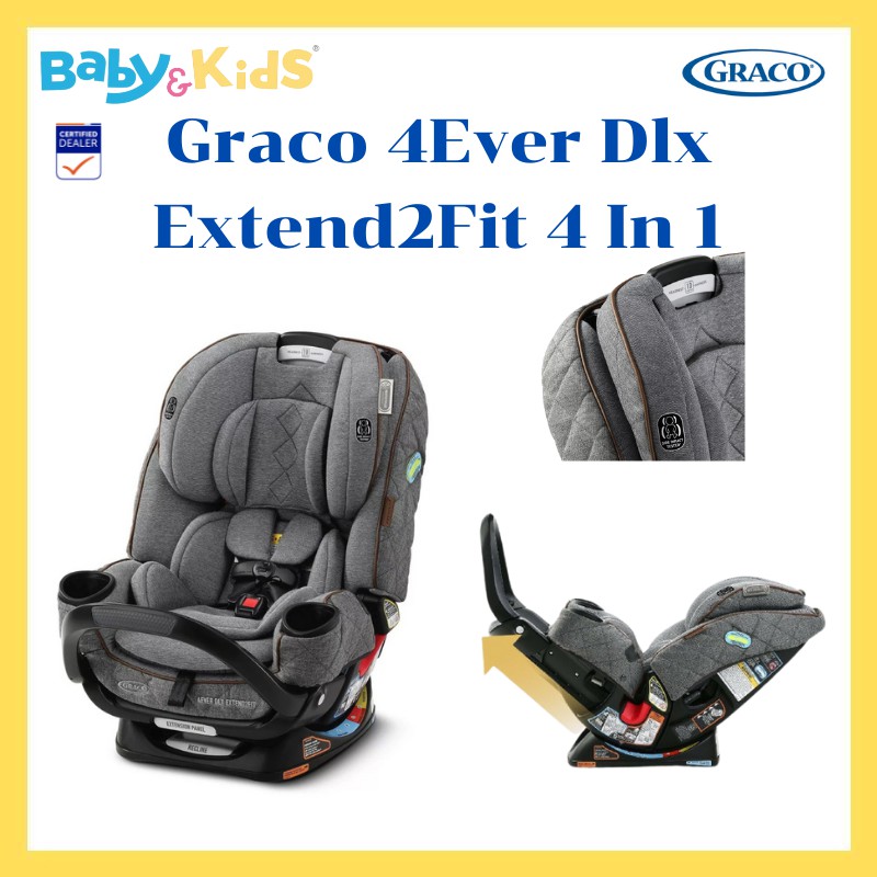 Graco Premier™ 4Ever® DLX Extend2Fit® SnugLock® 4-in-1, 42% OFF