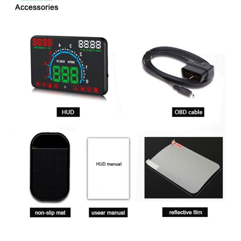 OBD2 HUD รุ่น E350 จอแสดงผลเรือนไมล์ วัดรอบ - narongsak_nui - ThaiPick