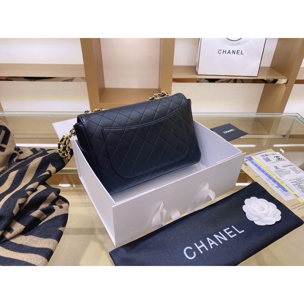 2021 latest chanel_ single shoulder diagonal bag cf bag Cowhide trend ...