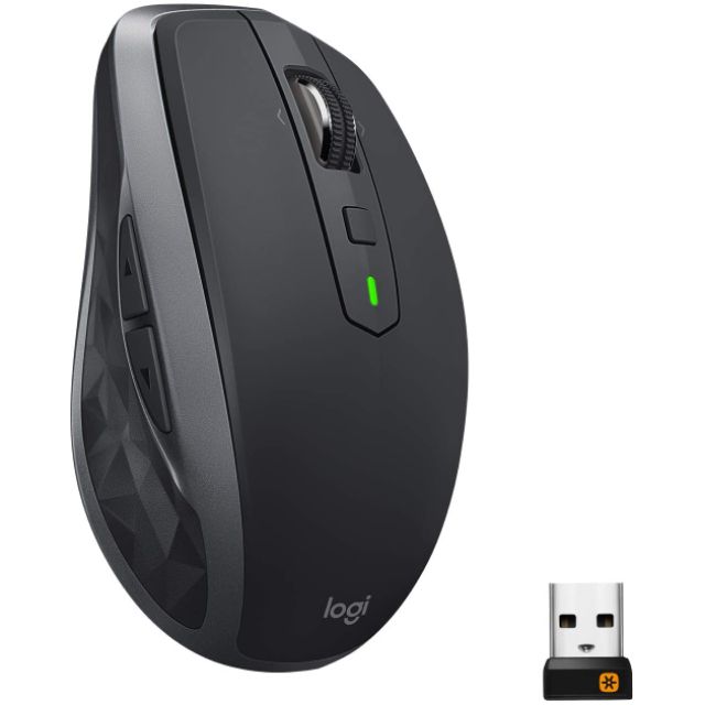 Logitech MX Anywhere 2S Wireless Mouse ใช้งานได้ทุกพื้นผิว - BLACK (สี ...