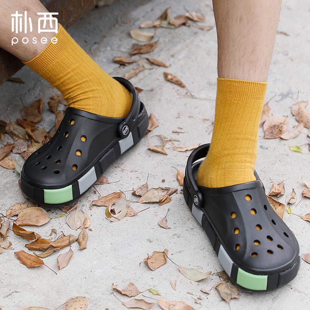 POSEE CROC Style รองเท้าแตะ ทรงหัวโต แบบสวม PS4401 - poseehome.th ...