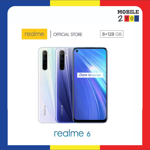 Realme 6 (Ram 8 +128 GB)จอ6.5" #เครื่องศูนย์ไทย มือถือถูก mobile2you ...