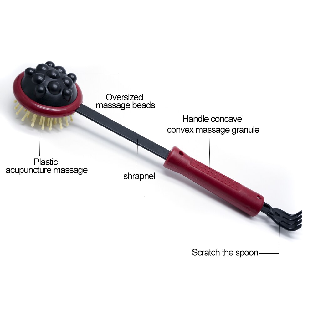 Massage Hammer Knock Body Back Head Massager Relaxing Plastic Wooden 7973