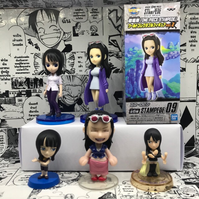 โมเดล ฟิกเกอร์ วันพีช One Piece งาน SD MBH WCF แท้ มือสอง - นิโค โรบิน ...