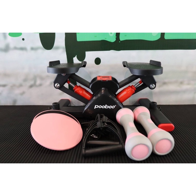 Side stepper poobooของแท้ หน้าจอภาษาอังกฤษ ️บริหารสะโพกต้นขา ลดน้ำหนัก ...