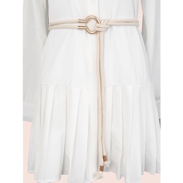 พร้อมส่ง Simple Rope Belt เข็มขัดเชือกรุ่นเบสิค - difdiffers - ThaiPick