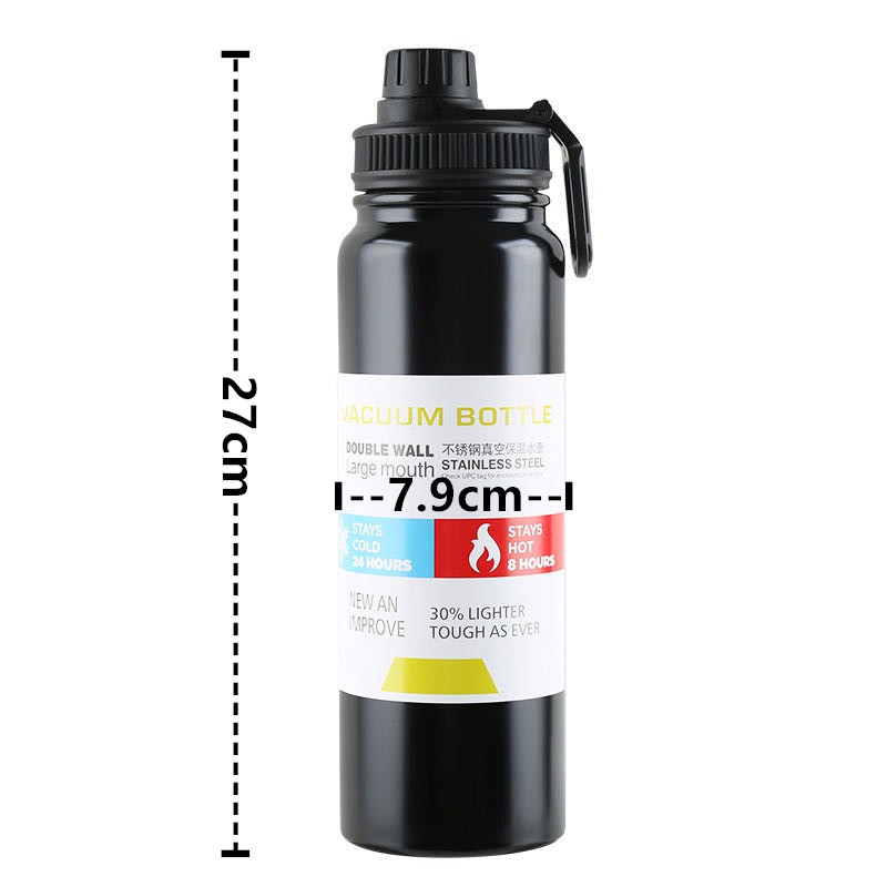 เเก้วกระติก800ml สแตนเลส304 - sison157 - ThaiPick