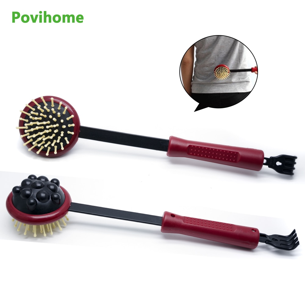 Massage Hammer Knock Body Back Head Massager Relaxing Plastic Wooden ...