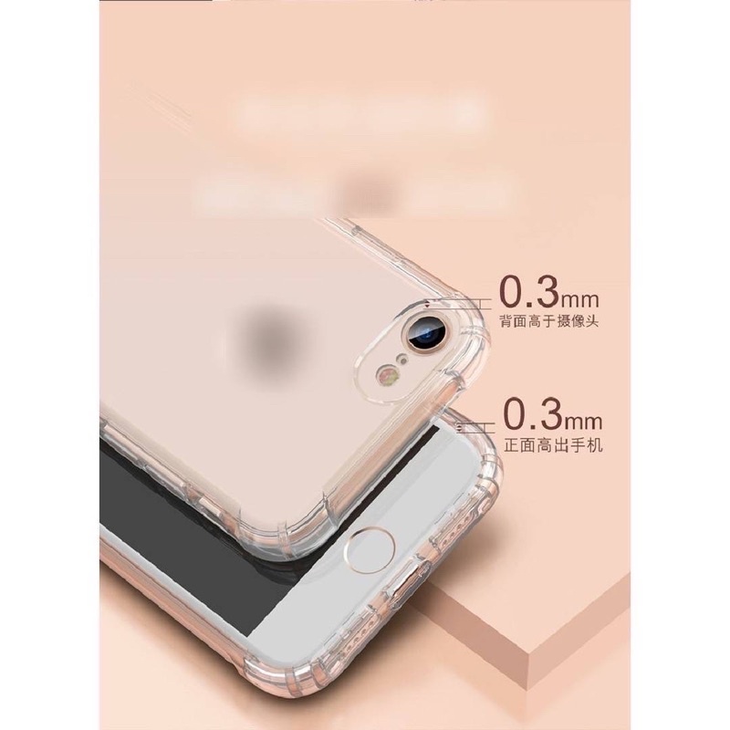 เคสใสนิ่ม กันกระแทก สำหรับ iP hone SE 3 2022 SE 2020 iPhone 78 7 plus8plus66 plus5sSE ใสกัน ...
