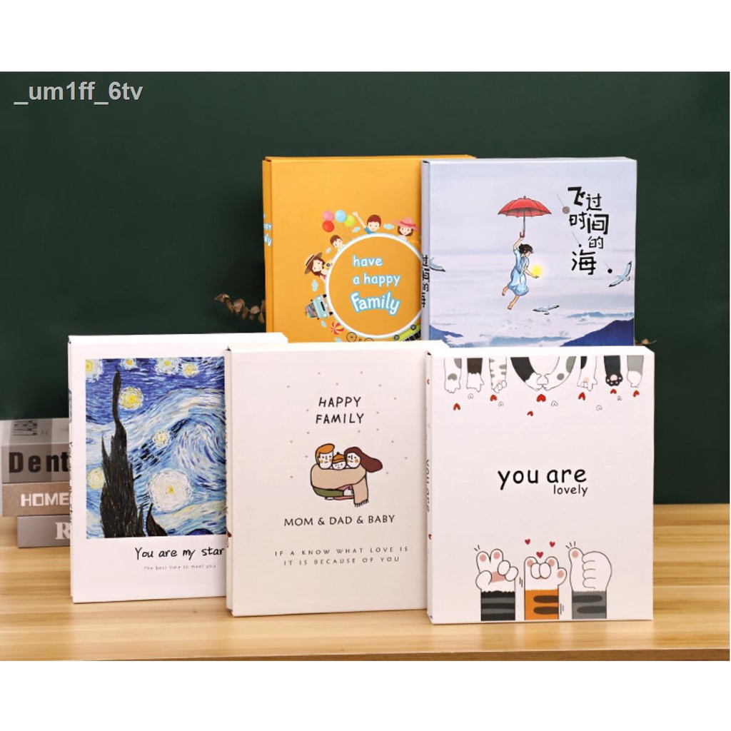 COOXD]200PCS 4R plastic package photo album Interstitial family ...