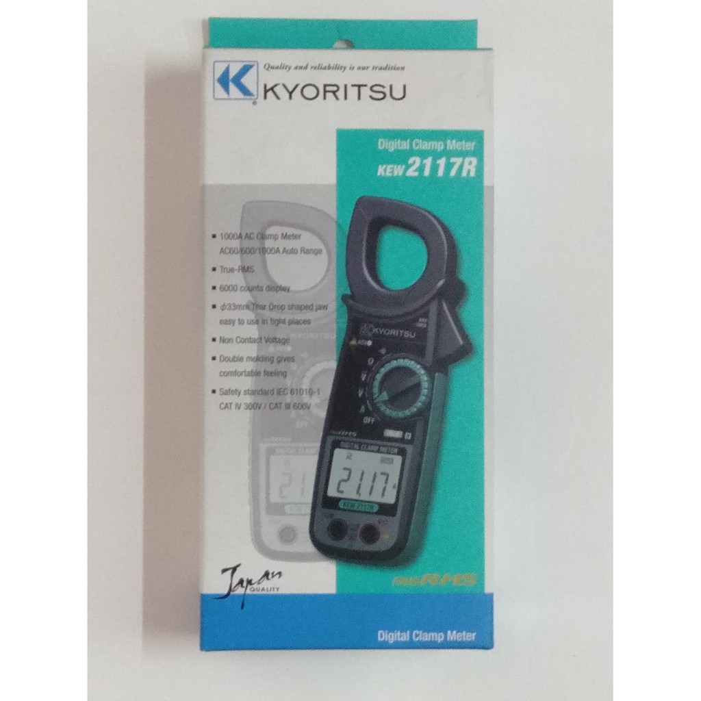 แคลมป์มิเตอร์ Kyoritsu KEW 2117R - pstoolsshop - ThaiPick